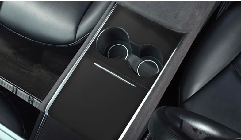 Model Y Matte Black Center Console Wrap - Tesla Market