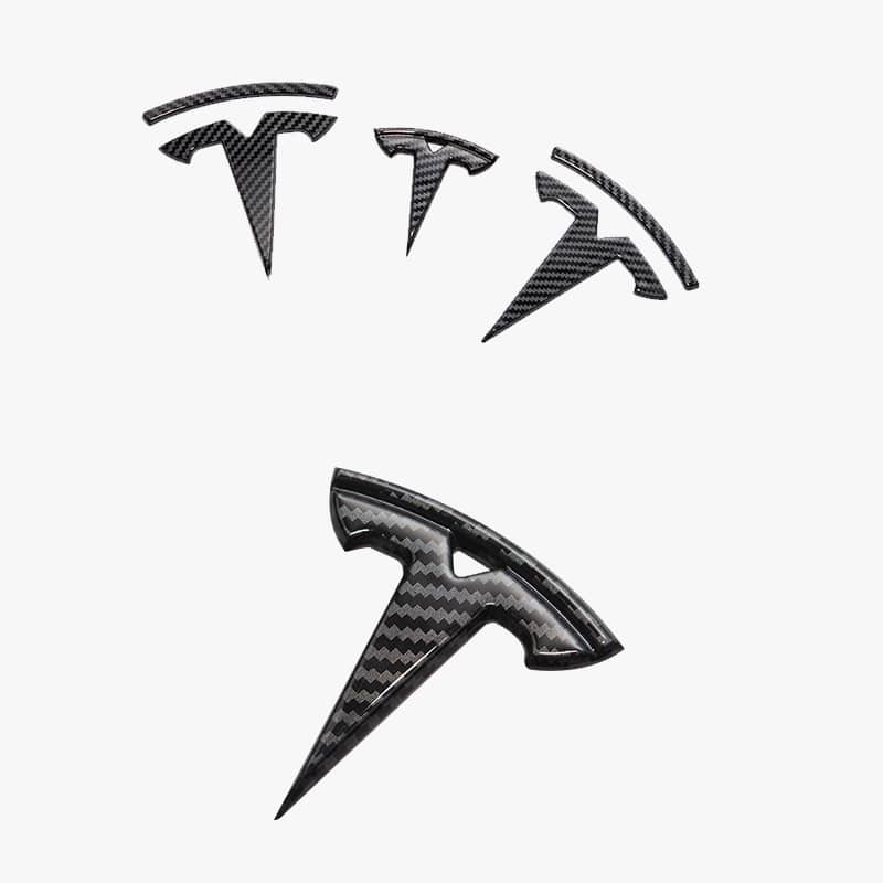Tesla Model 3 Logo Decal Wrap Front & Rear - Tesla Market