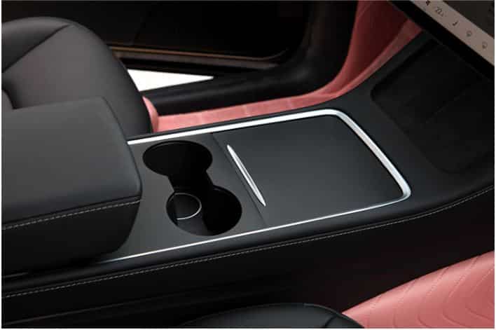 Model Y Matte Black Center Console Wrap - Tesla Market